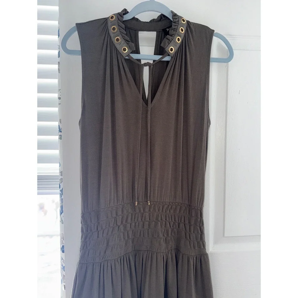 Juicy Couture | Dresses | Juicy Couture Black Label Brown Smocked ...